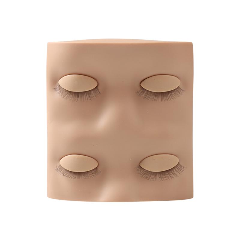 Flat Mannequin Face with Removable Lids